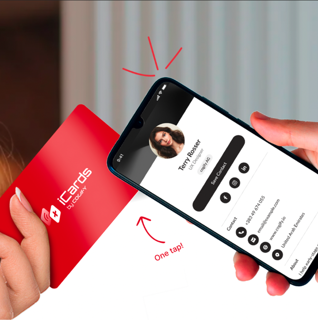 iCards by cogify Cards - Easy and smart NFC business cards